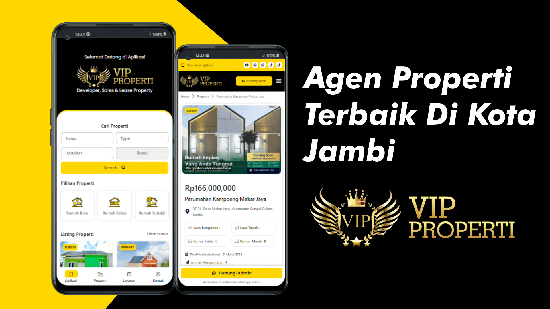 VIP Properti | Developer, Sales & Lease Property